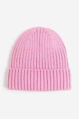 Rib-knit Hat - Pink - Kids | H&M US
