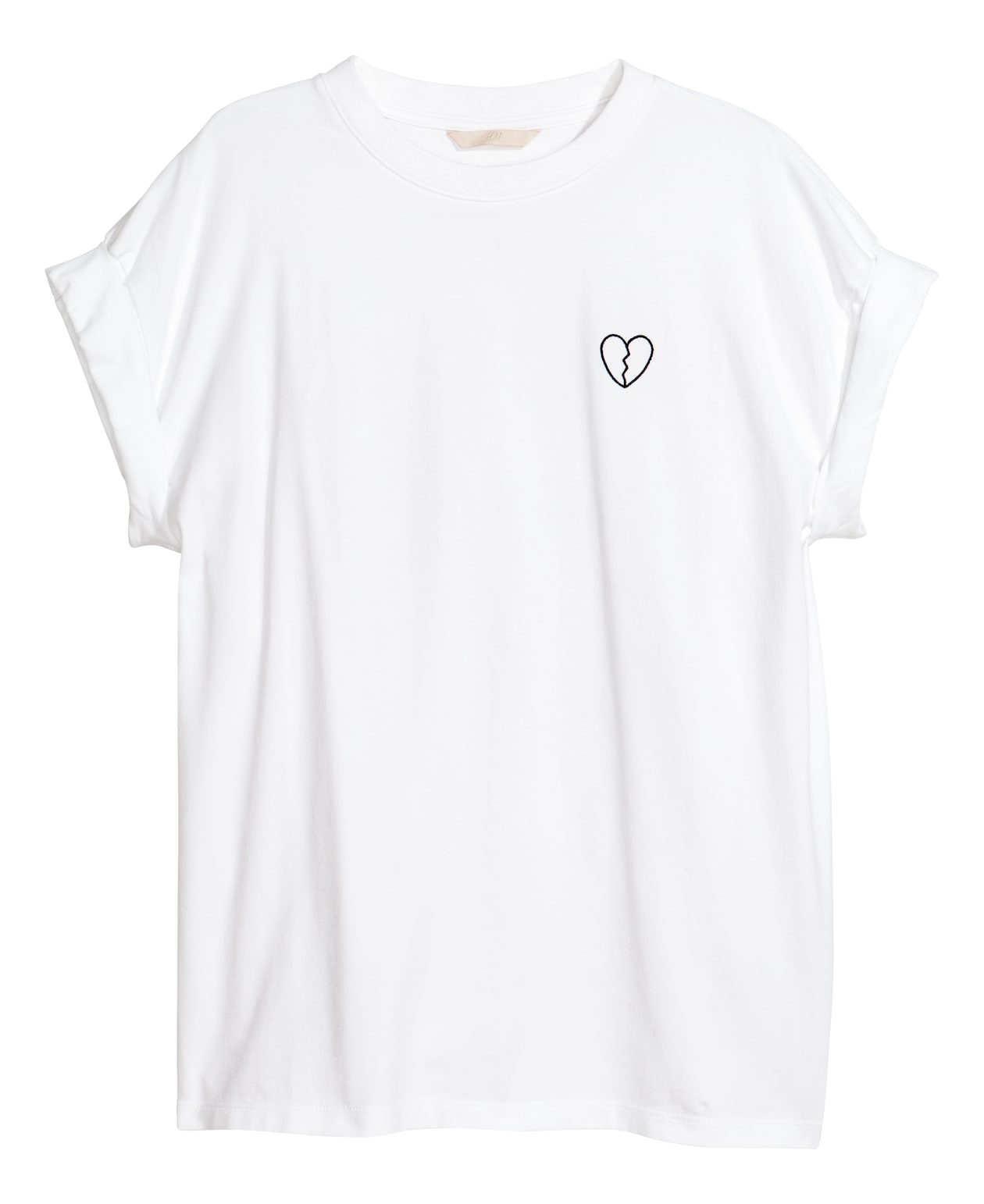 2-pack Printed Tops - Short sleeve - Black/white - Ladies | H&M CA