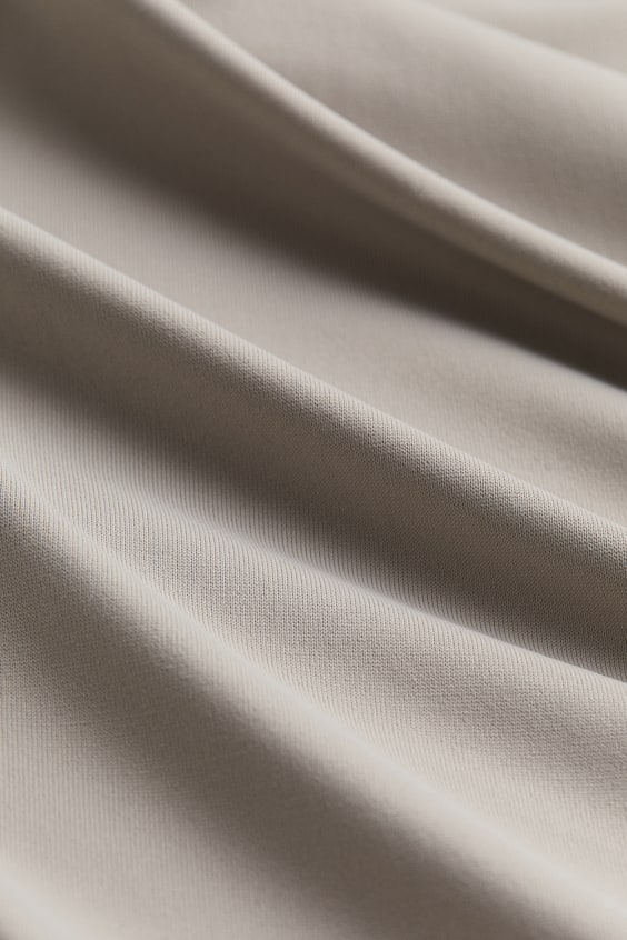 - Microfiber Maxi Dress - Dark beige - Ladies | H&M CA