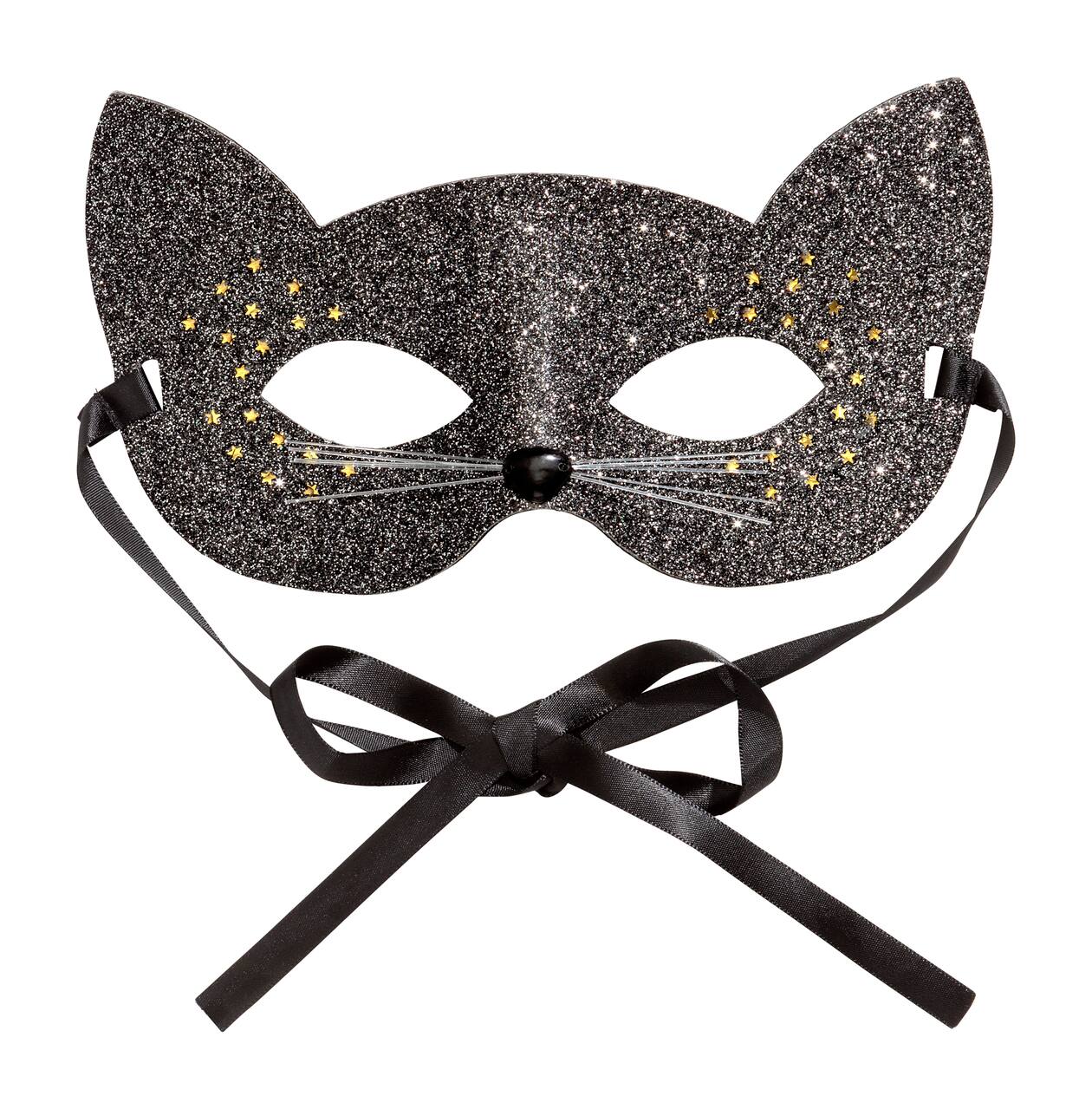 Glittery fancy dress mask - Black/Glittery - Ladies | H&M GB
