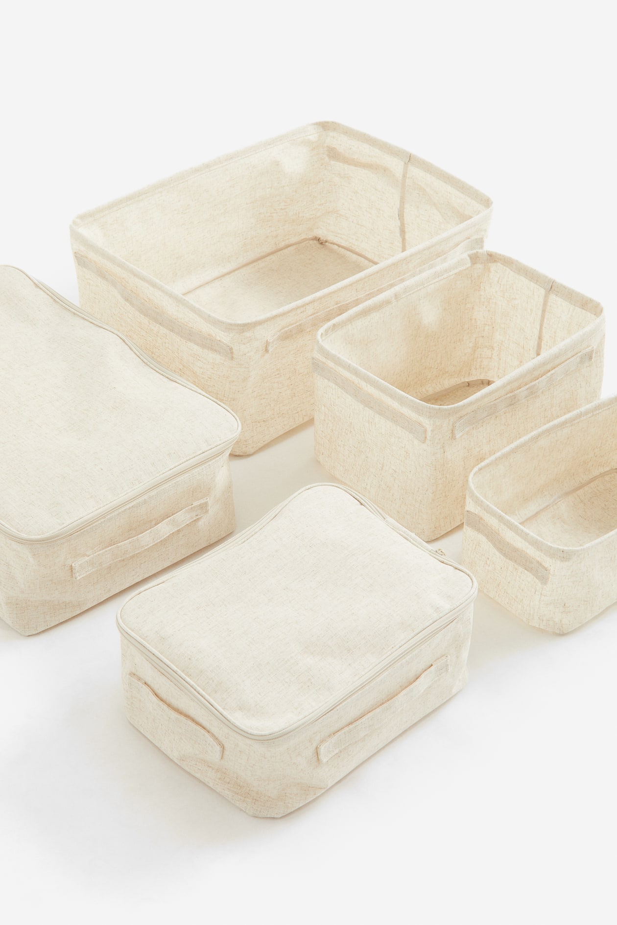 Small Storage Box - Light beige - Home All | H&M US