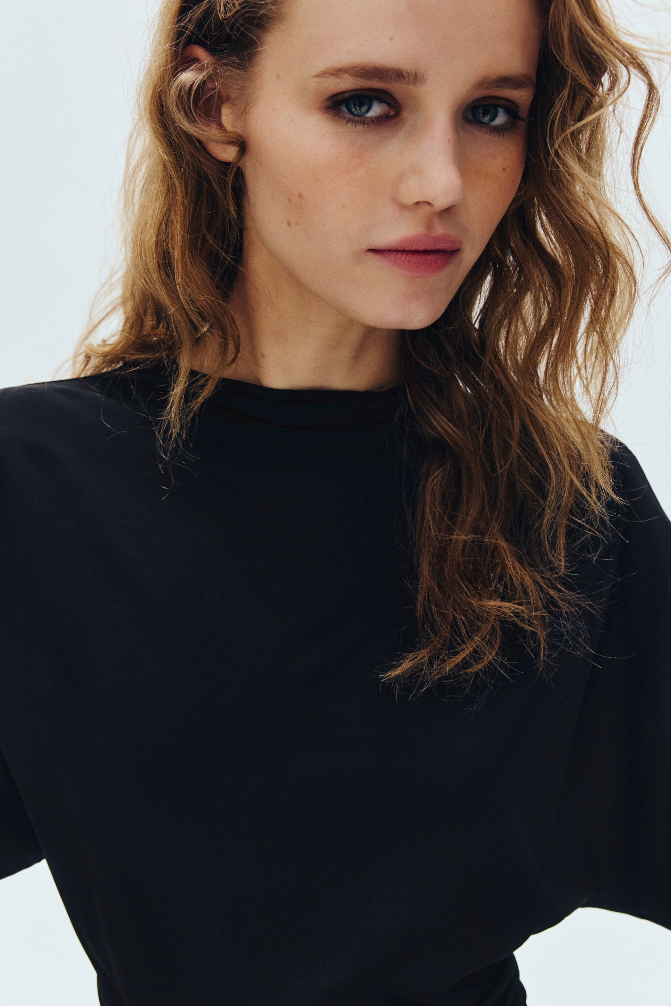 Women's Black Draped Jersey Top | H&M US