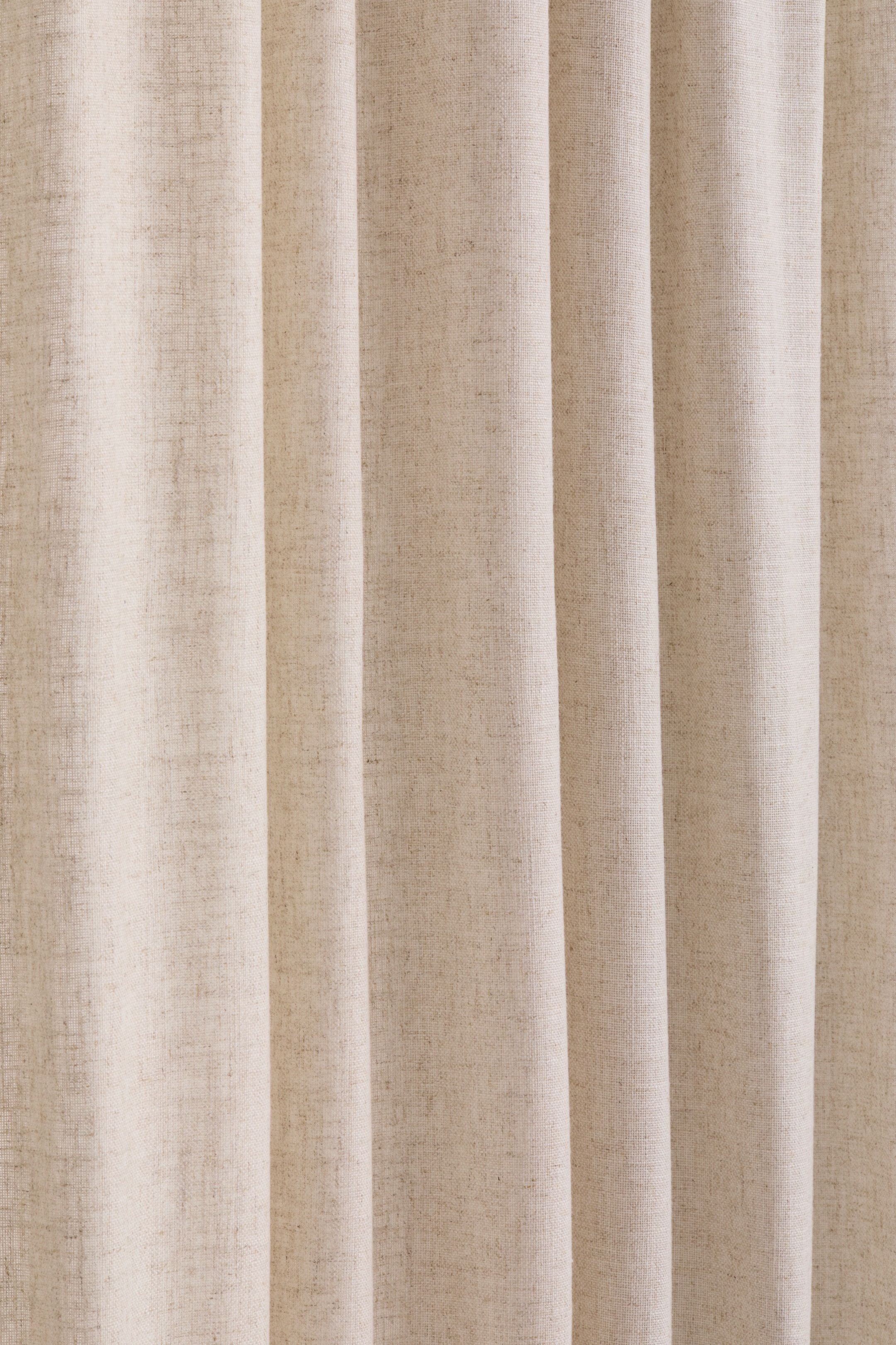 Lot de 1 rideau long et large en lin mélangé - Beige - Home All | H&M CA