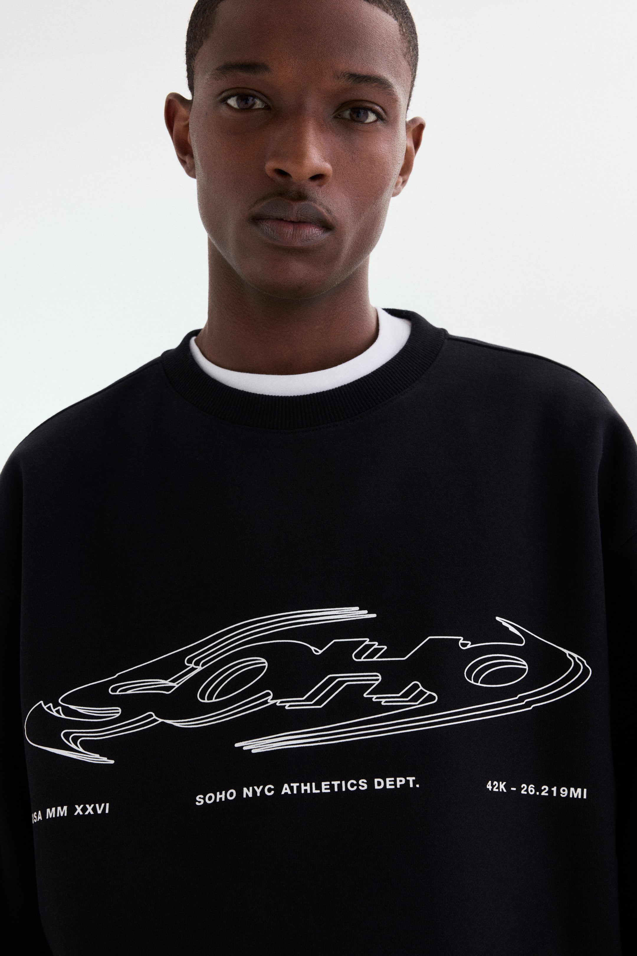 Sweatshirt Loose Fit - Sort/Soho - HERRE | H&M DK