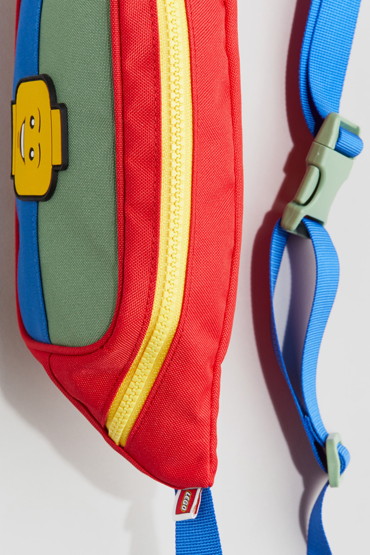 Appliquéd Crossbody Bag - Red/LEGO - Kids | H&M US