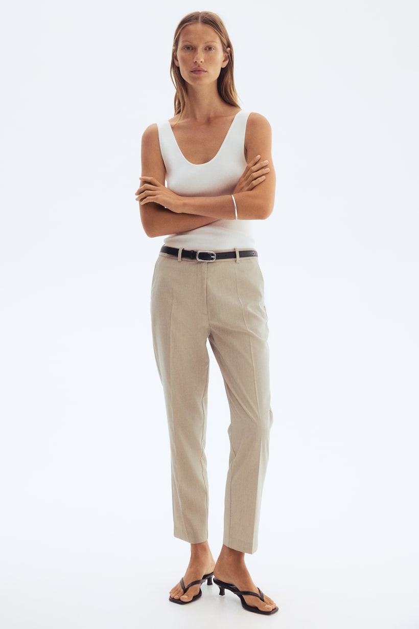 Women's Light beige Slacks | H&M US
