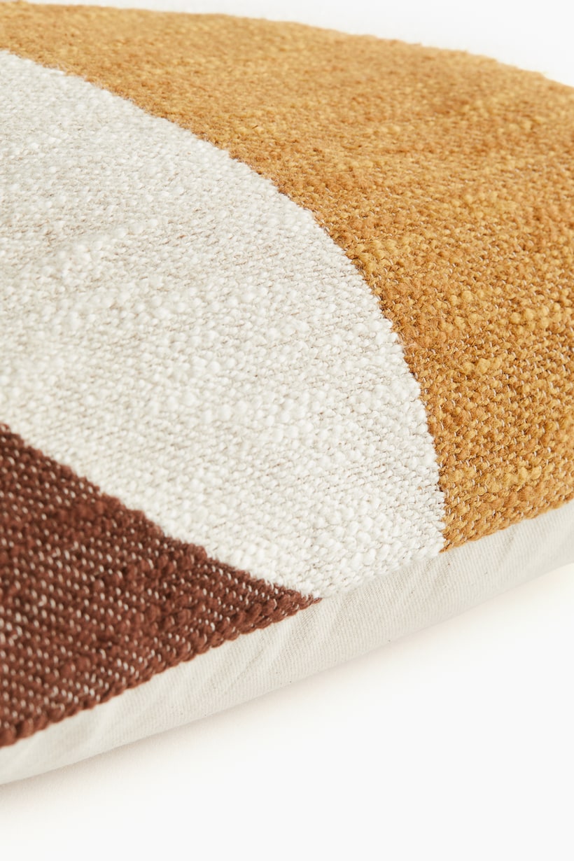 Cream/color-block Patterned Cushion Cover at H&M Home | H&M US