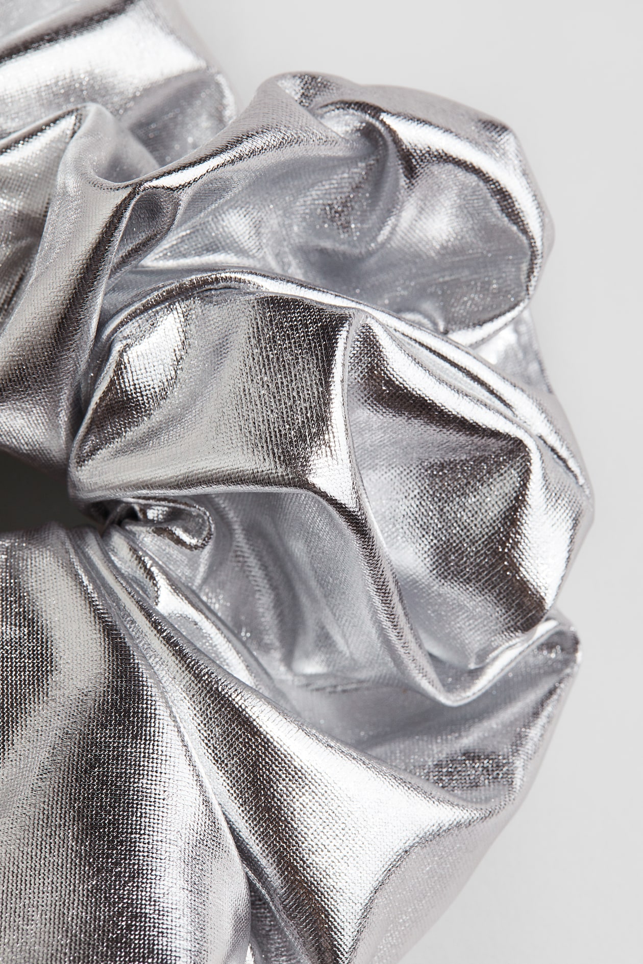 Metallic Scrunchie - Silver-colored - Kids | H&M US