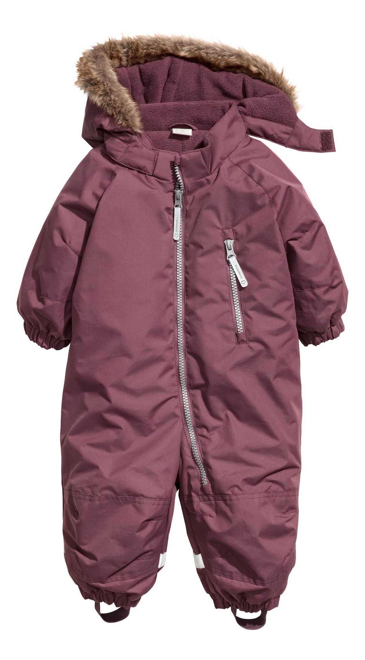 Padded Snowsuit - Plum - Kids | H&M US
