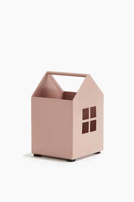 Dusty pink House-shaped Pencil Holder at H&M Home | H&M CA