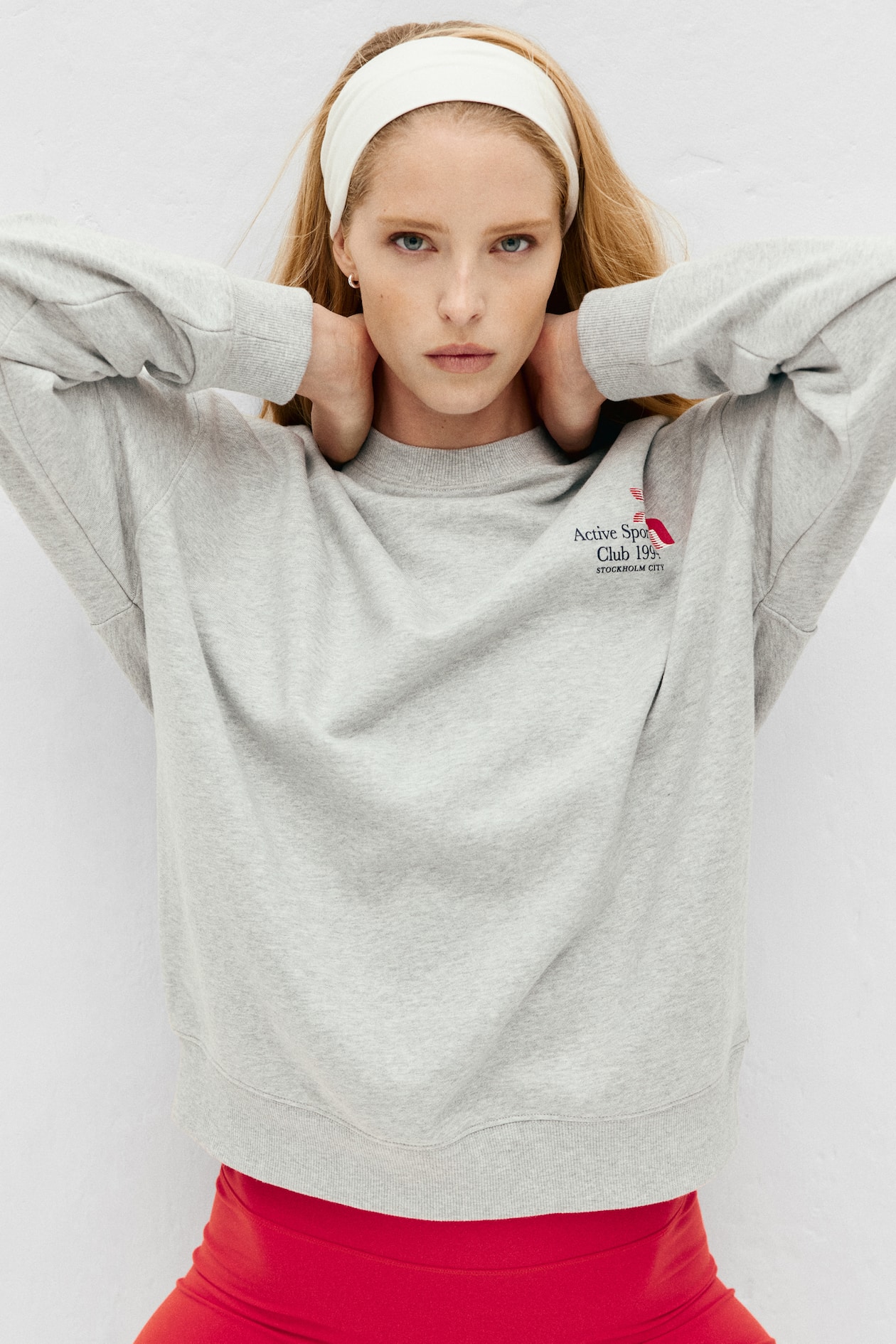- Sports Sweatshirt - Gray/Active Sports Club - Ladies | H&M US