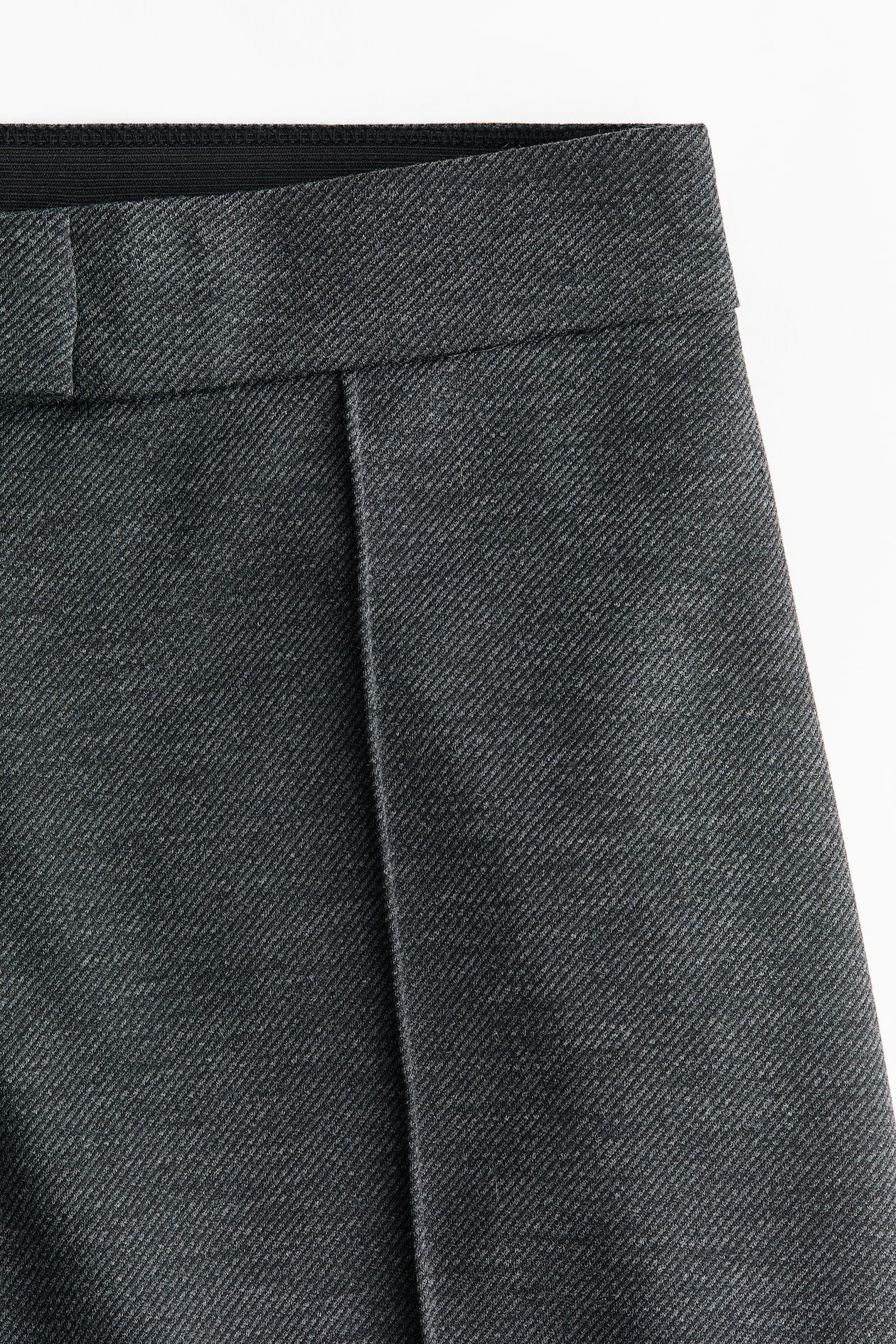 Women's Dark gray Bootcut Crease-Front Pants | H&M US