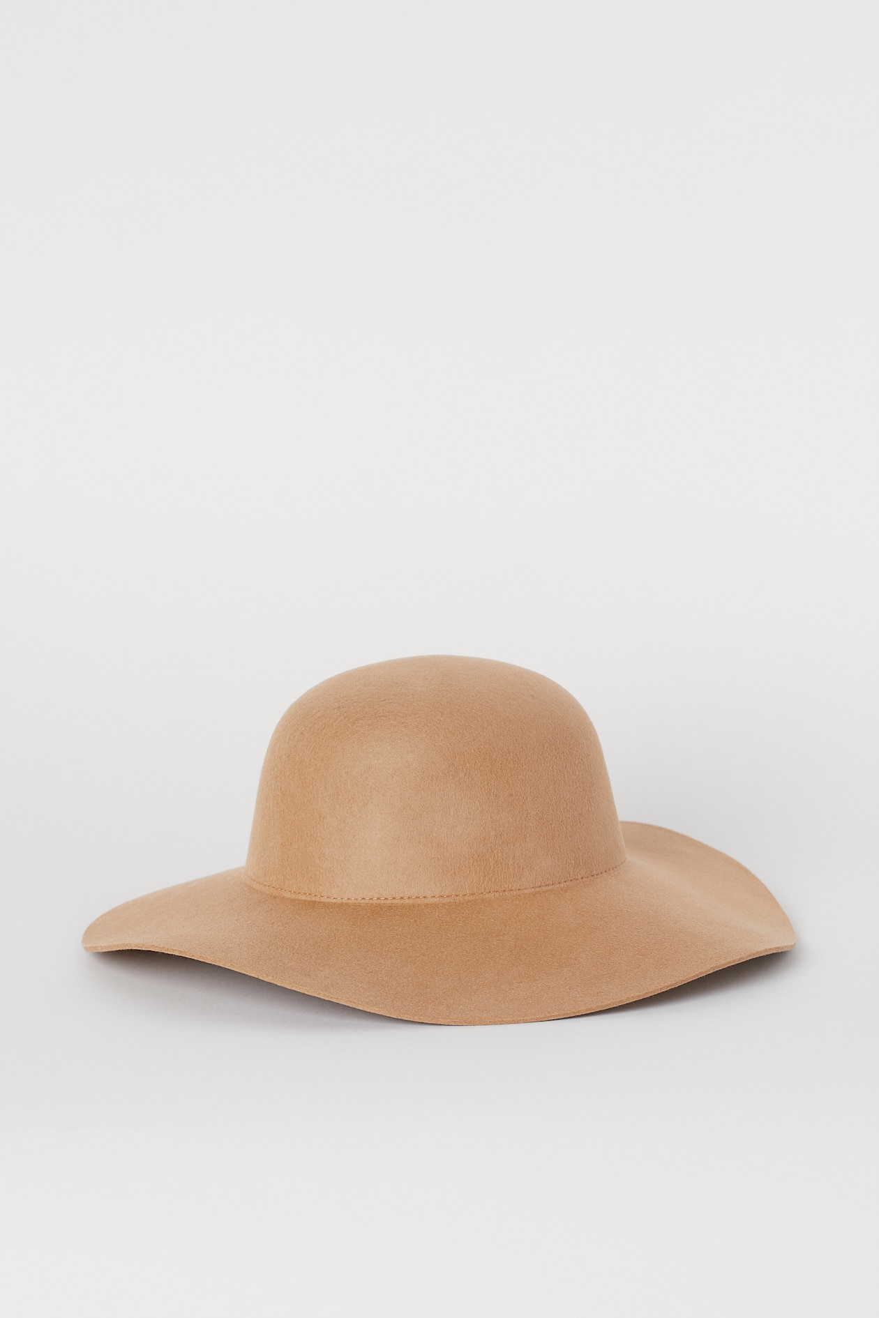 Hoed van gevilte wol - Camel - DAMES | H&M NL
