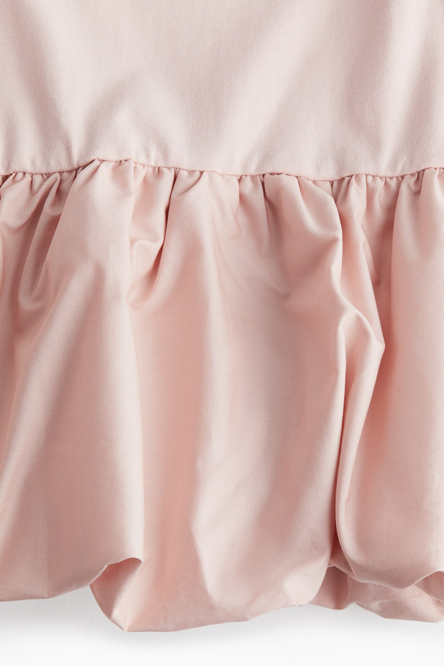 Bubble-hem strappy top - Light dusty pink - Ladies | H&M IN