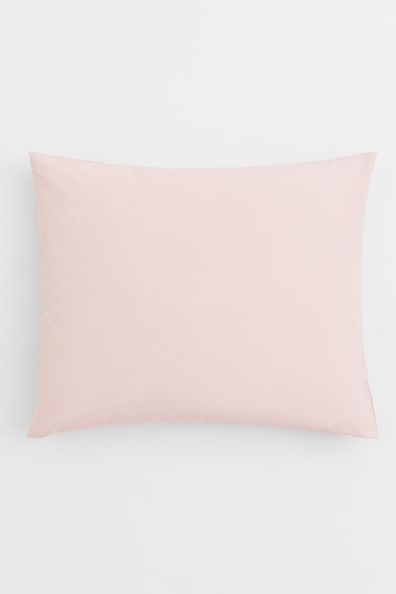 Cotton Pillowcase - Light powder pink - Home All | H&M US
