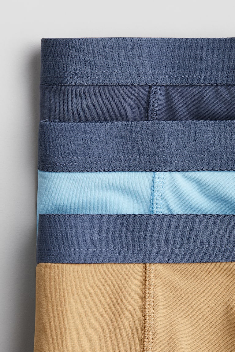 5-pack Boxer Briefs - Navy blue/beige/light green - Kids | H&M US