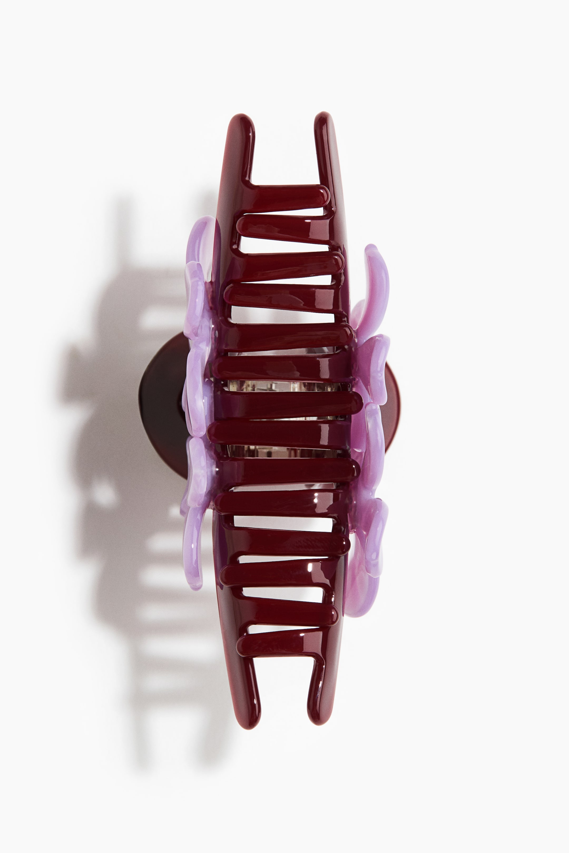 Haarklem met bloem - Donkerrood - DAMES | H&M NL