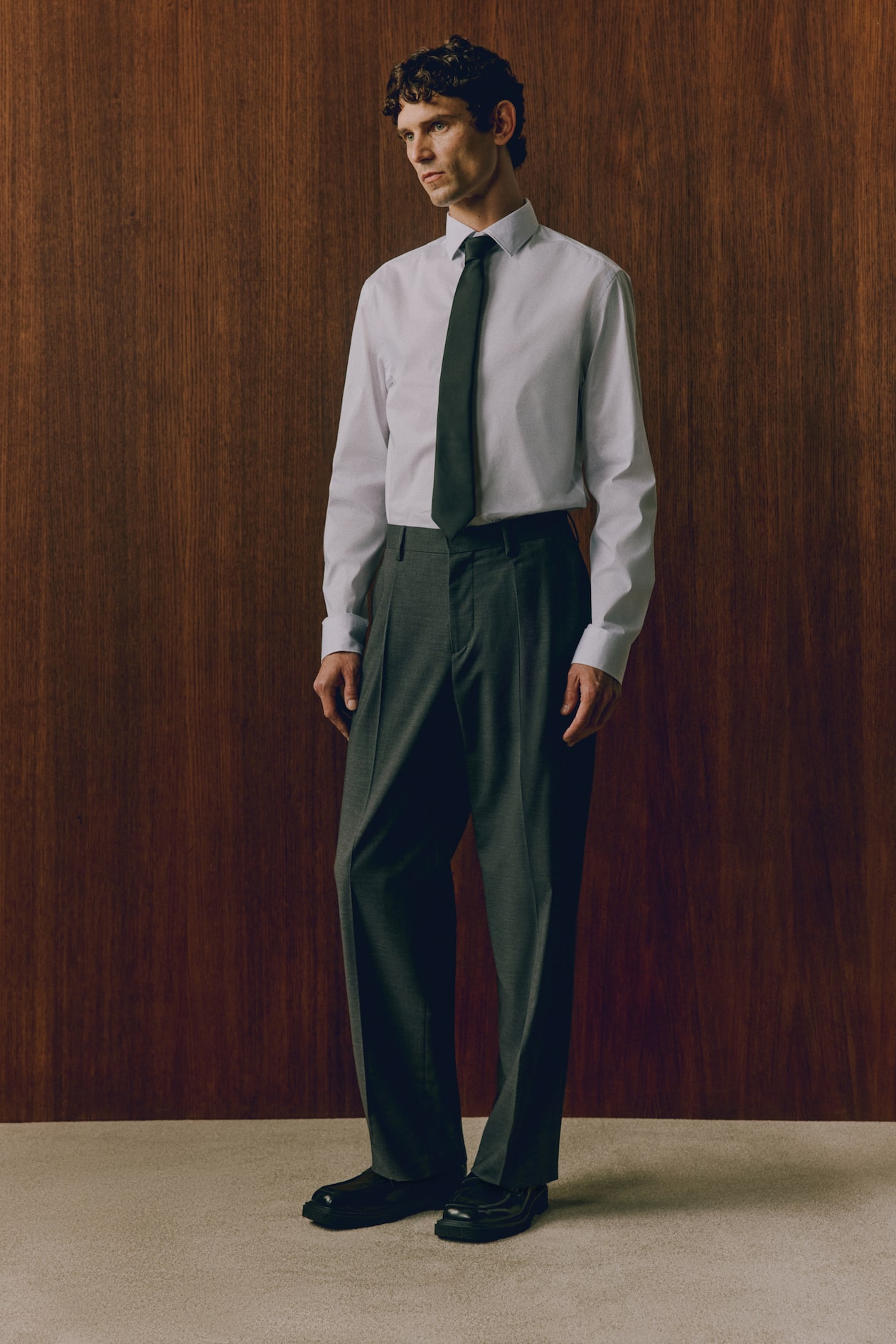 Slim-Fit Stretch Shirt - White - Men | H&M US