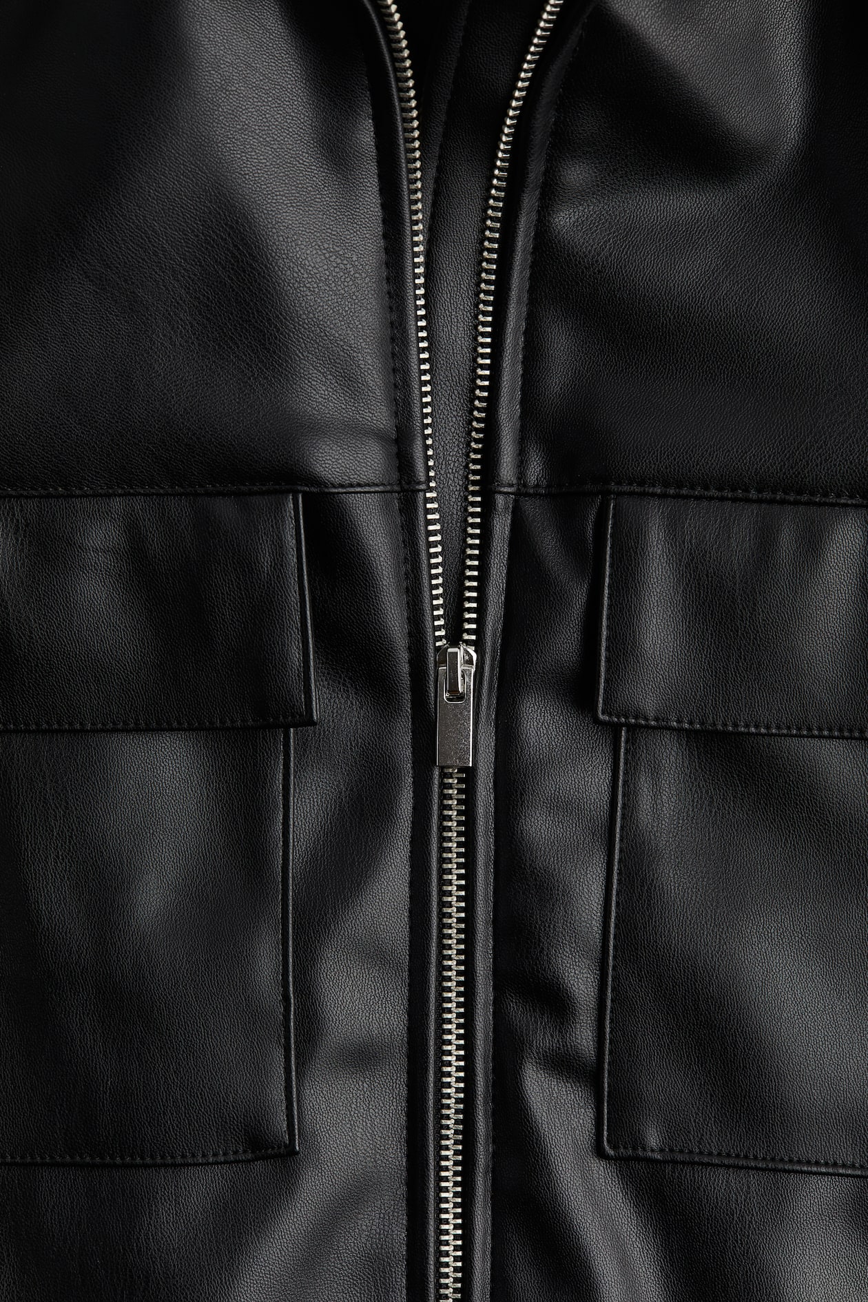 Women's Black Coated jacket | H&M GB