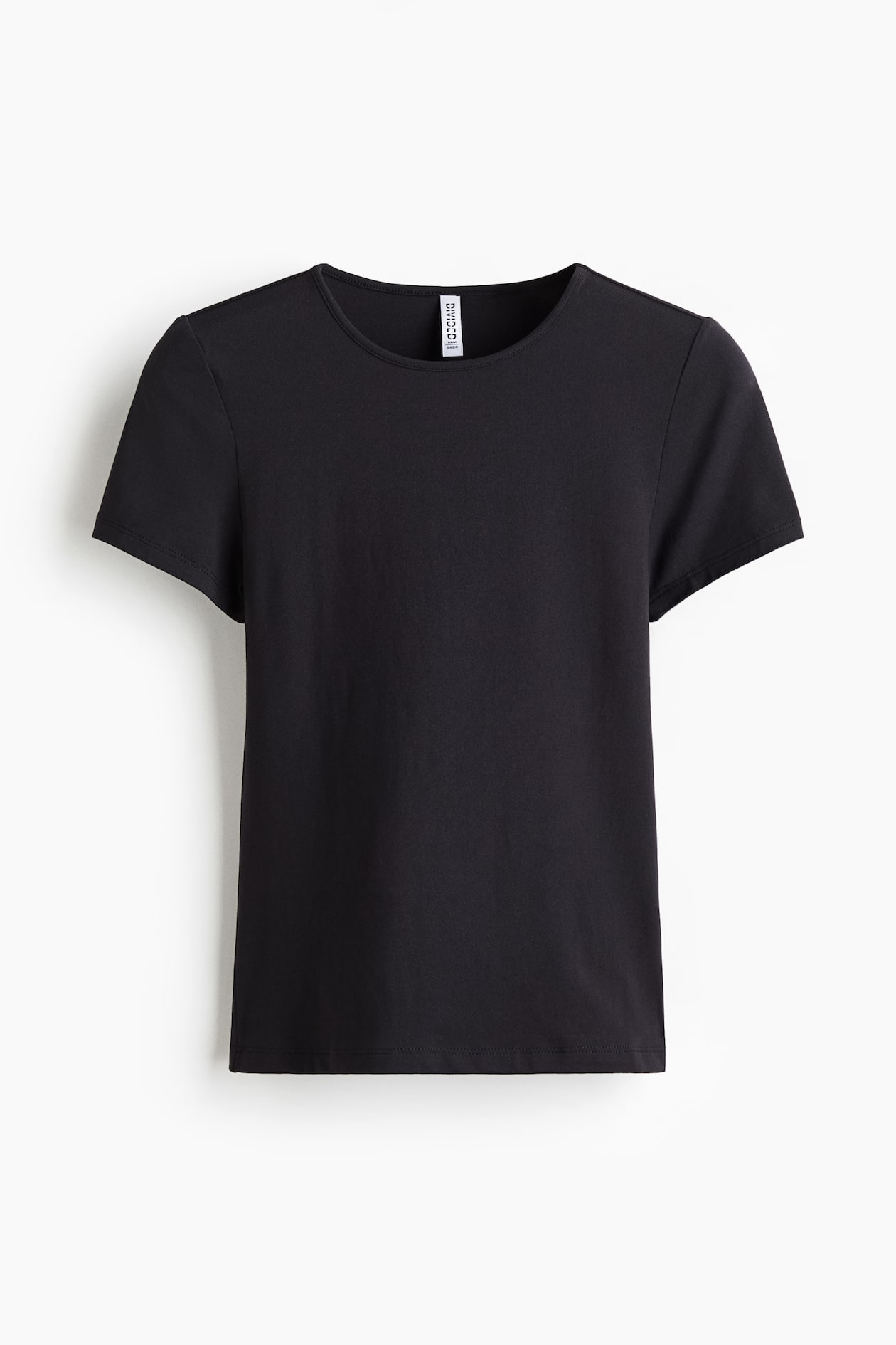 Women's Black Microfiber T-Shirt | H&M CA