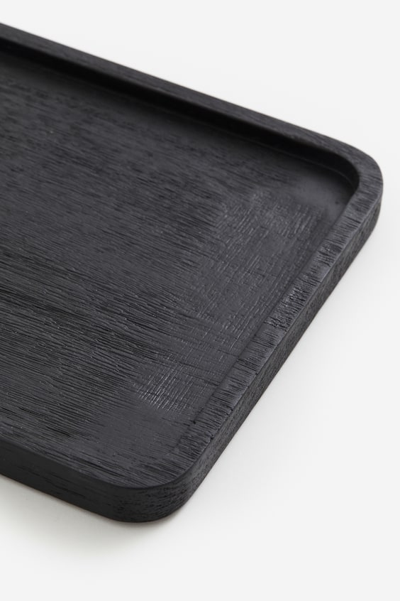 Wooden Tray - Black - Home All | H&M US