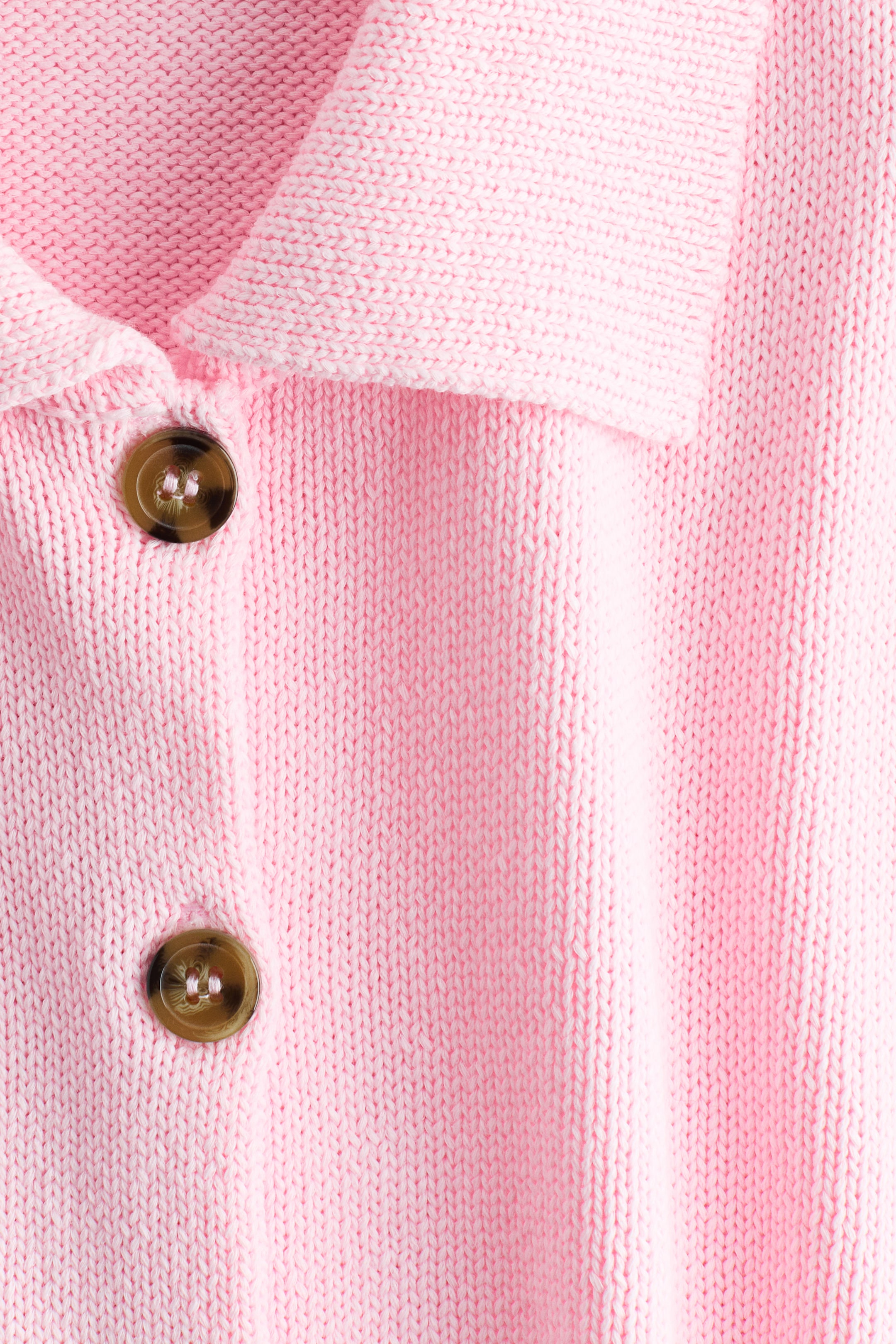 Kortermet cardigan - Lys rosa - DAME | H&M NO