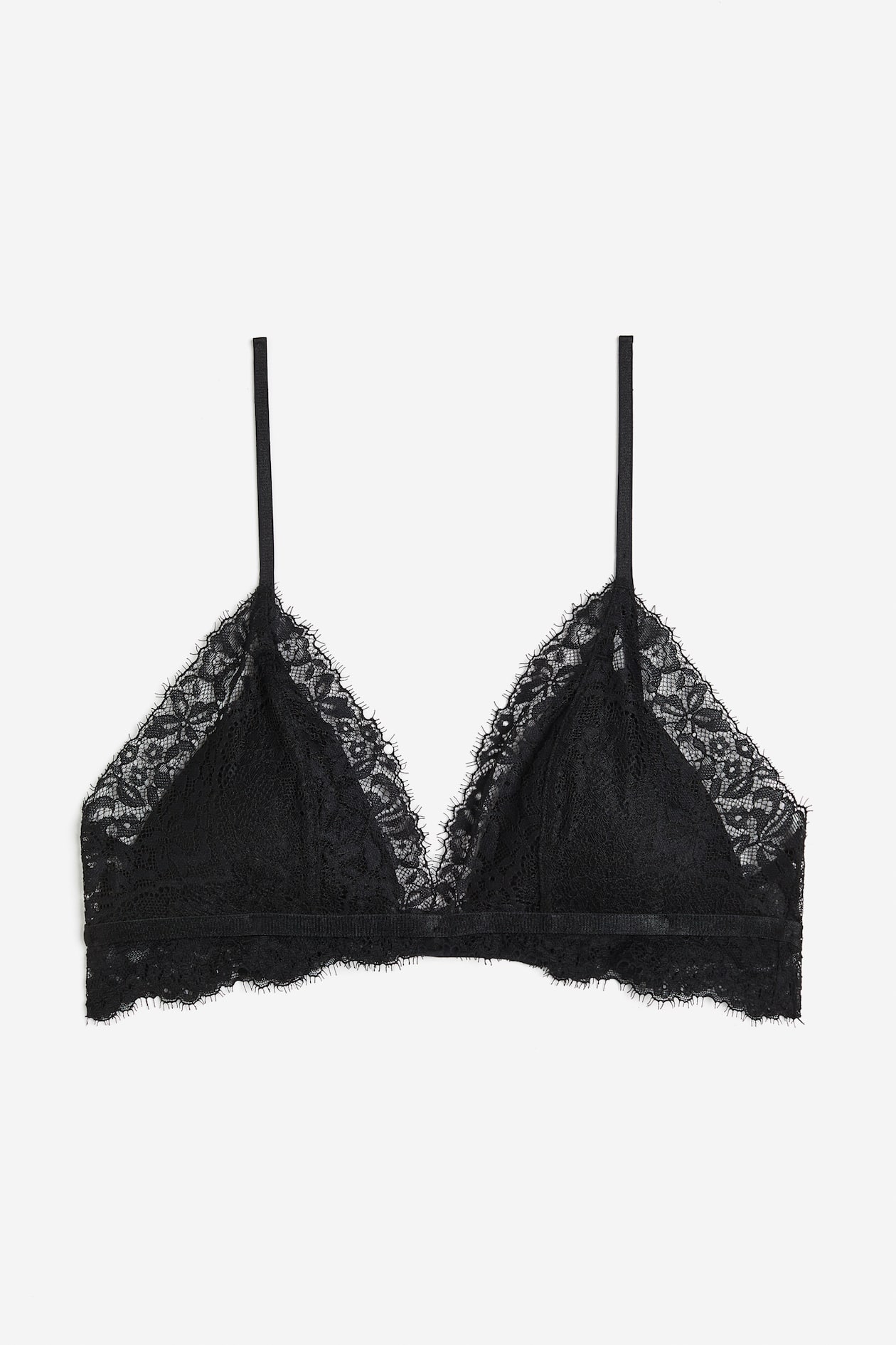 Wattierter BH aus Spitze - Schwarz - Ladies | H&M DE