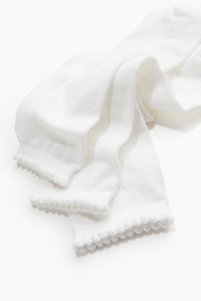 Women's White 5-pack Socks | H&M CA