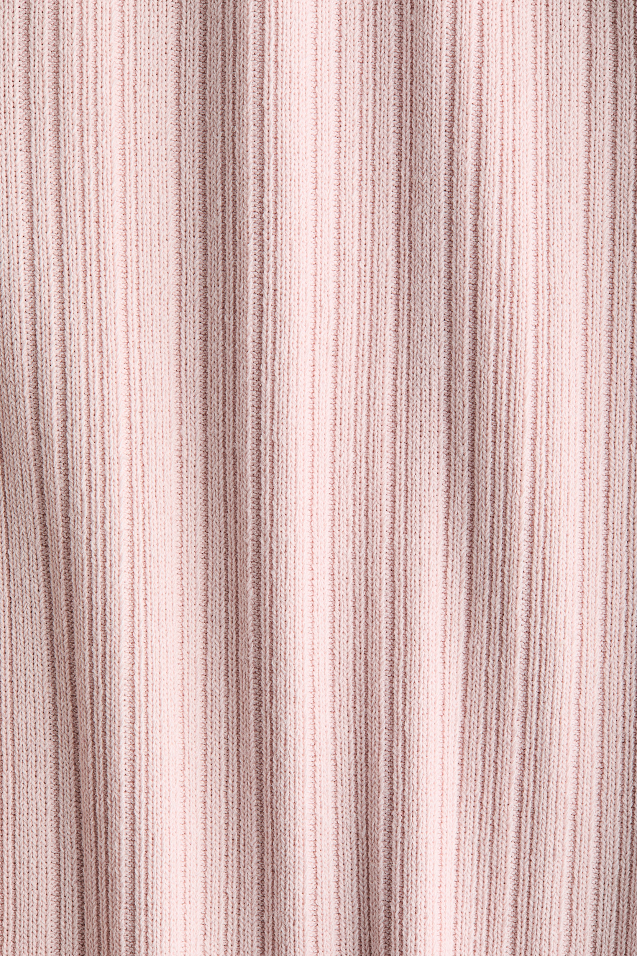 Flared rib-knit trousers - Light pink - Ladies | H&M IN