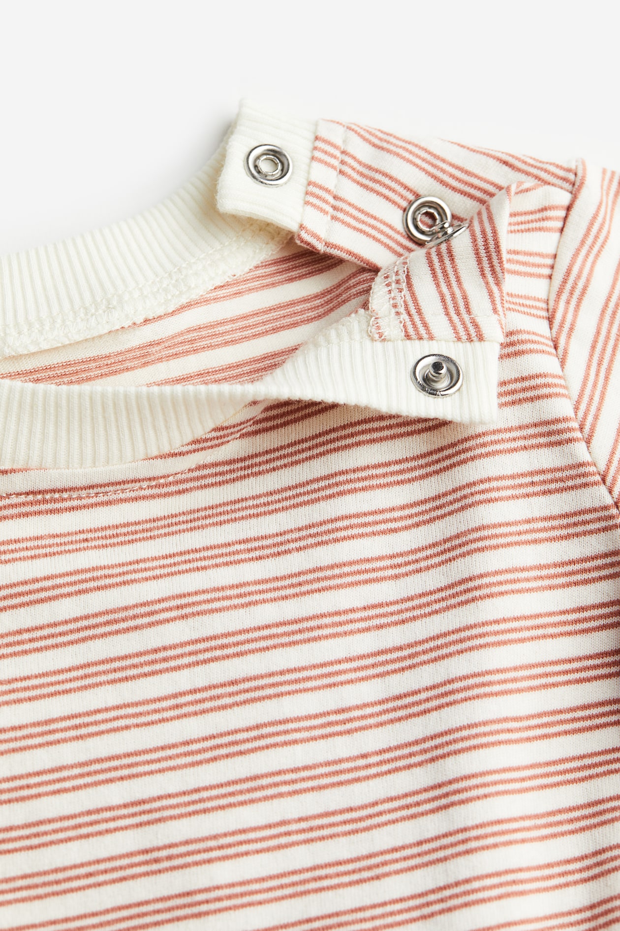 Conjunto de 2 piezas - Rojo teja/Rayado - Kids | H&M MX