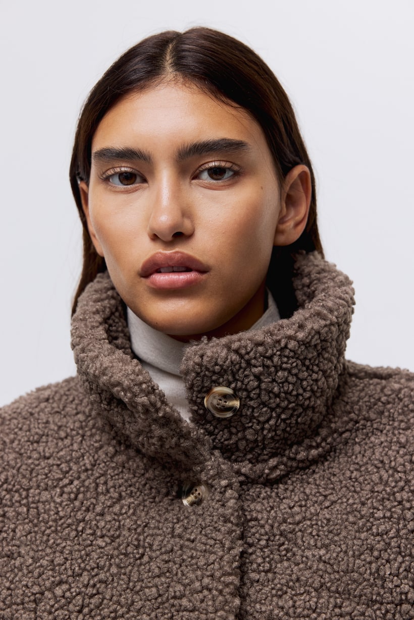 Teddy-Mäntel für Damen | Lang, Cropped & Shackets | H&M CH