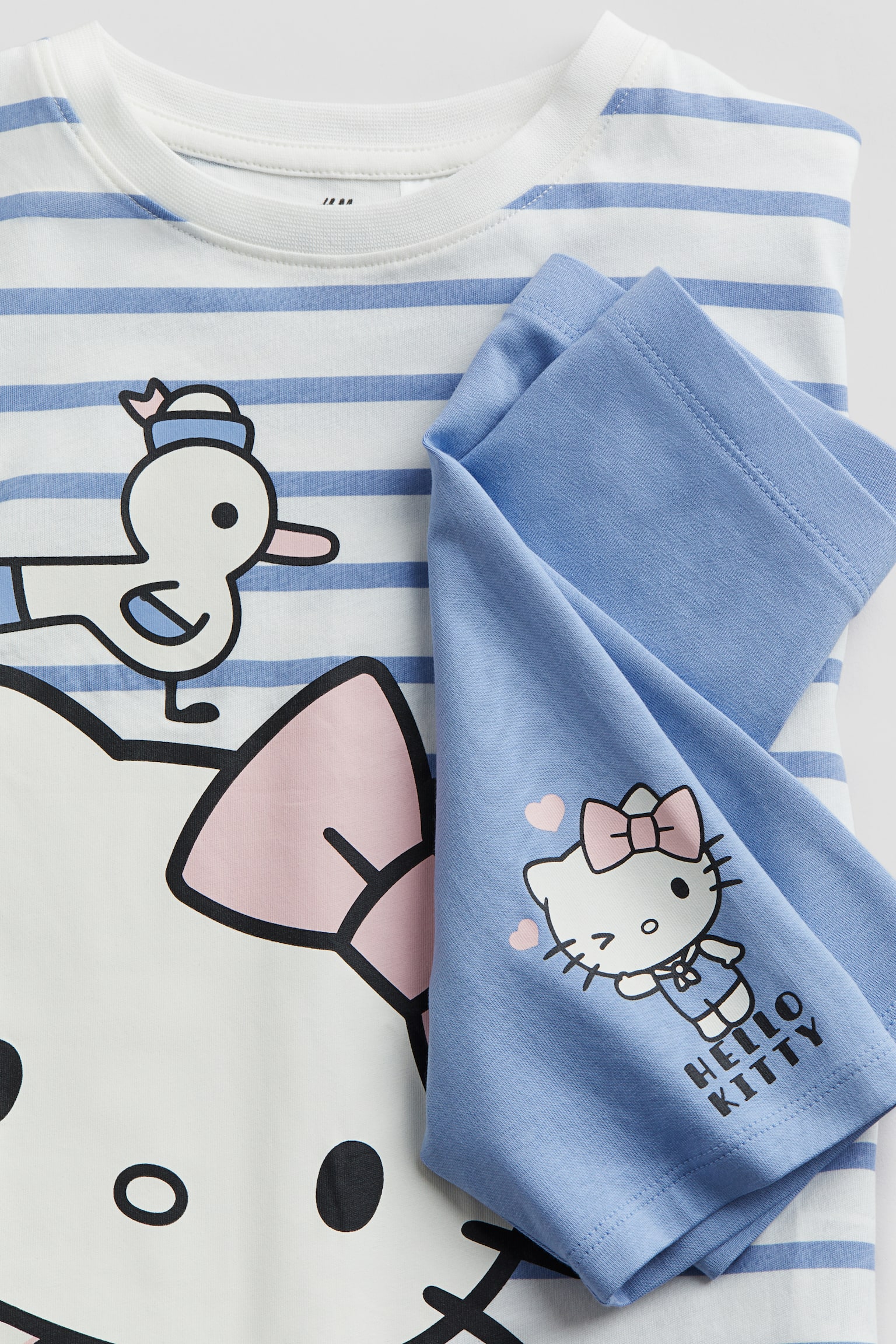 2-piece Printed Set - Light blue/Hello Kitty - Kids | H&M US