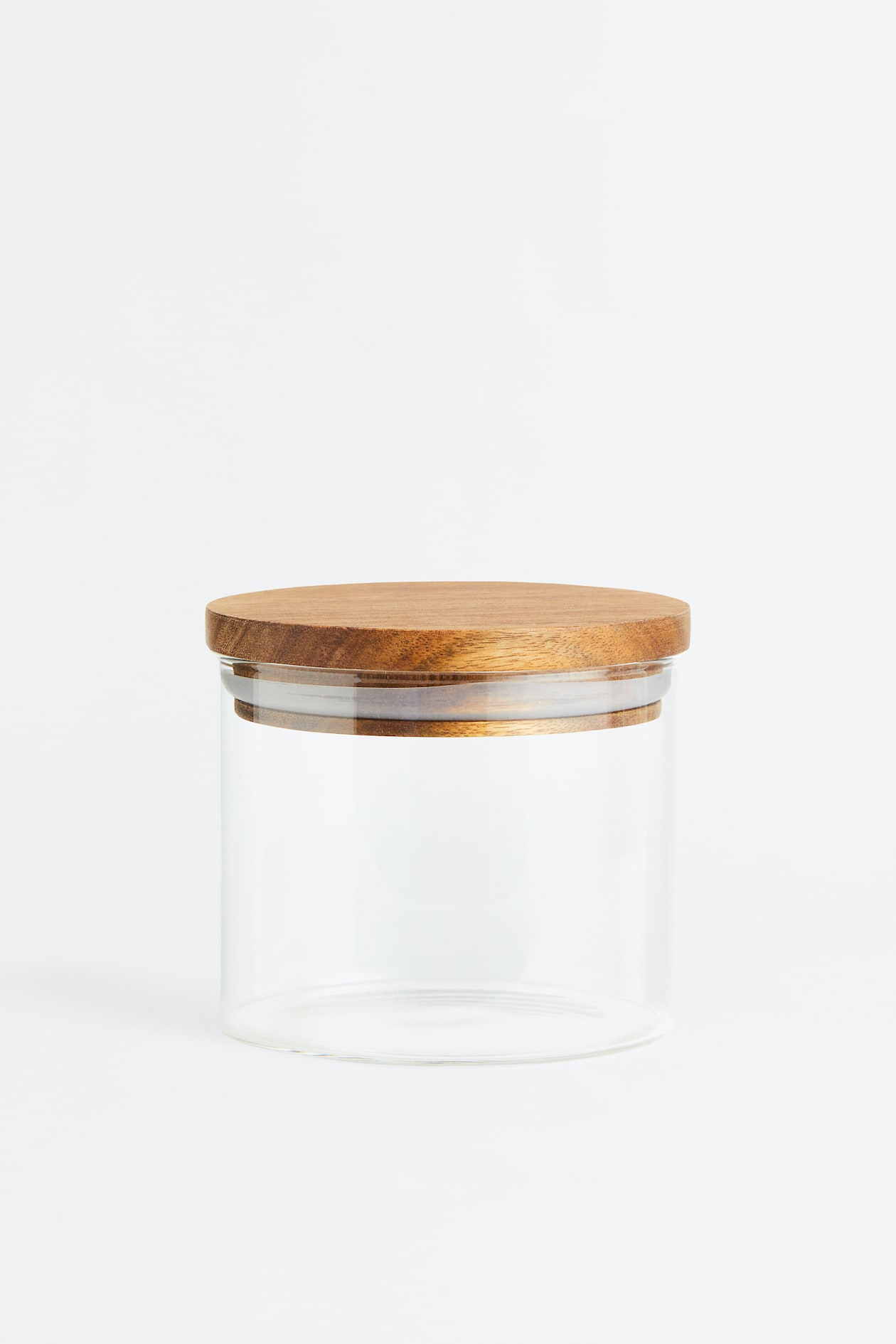 Clear glass Glass jar with lid at H&M Home | H&M GB