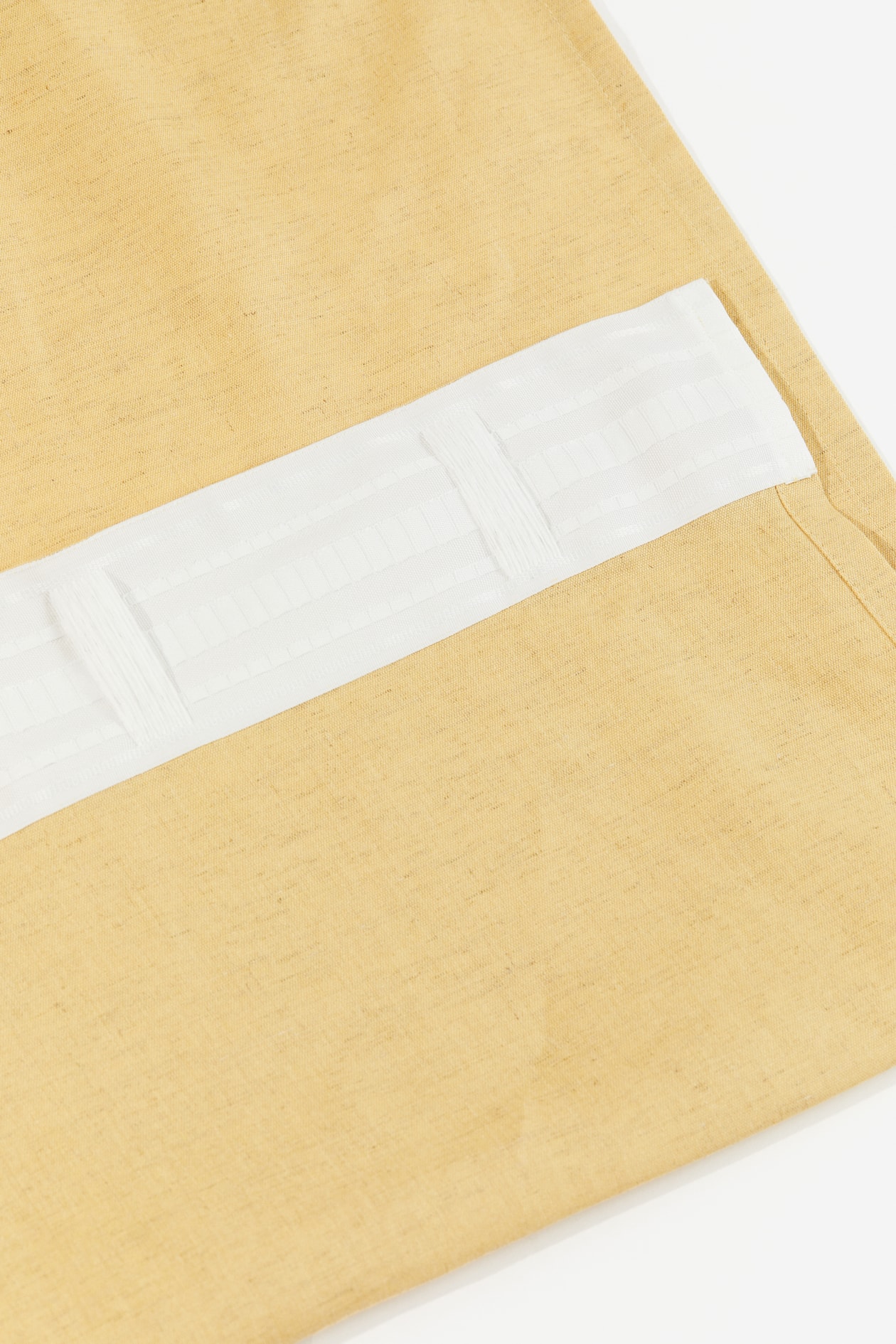 Light yellow 2-pack Lyocell-blend Curtain Panels at H&M Home | H&M CA