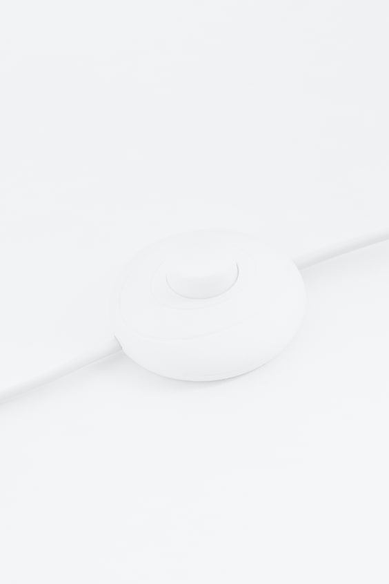 Golvlampa i rispapper - Vit - Home All | H&M SE