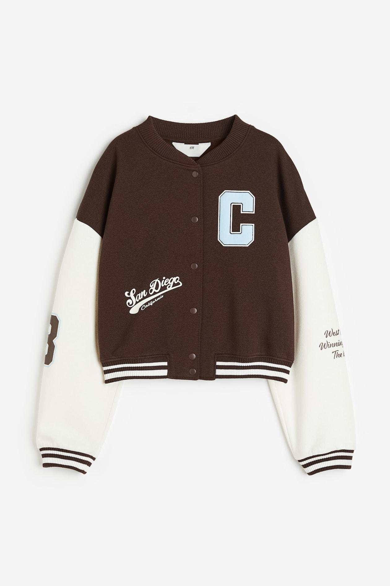 Teddy oversize - Marron foncé/San Diego - ENFANT | H&M FR