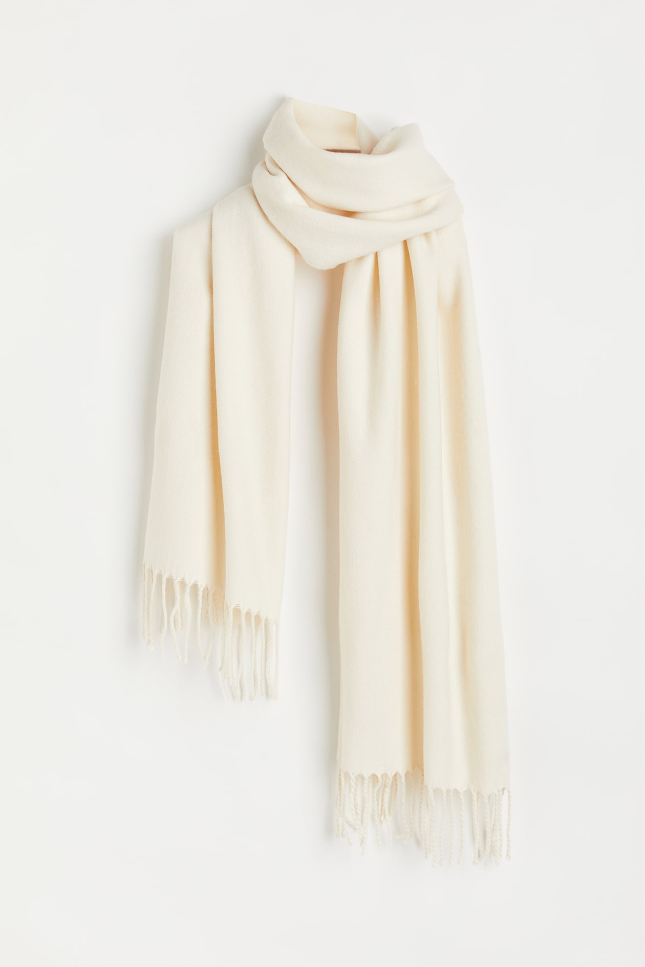 Women's Cream Woven Scarf | H&M CA