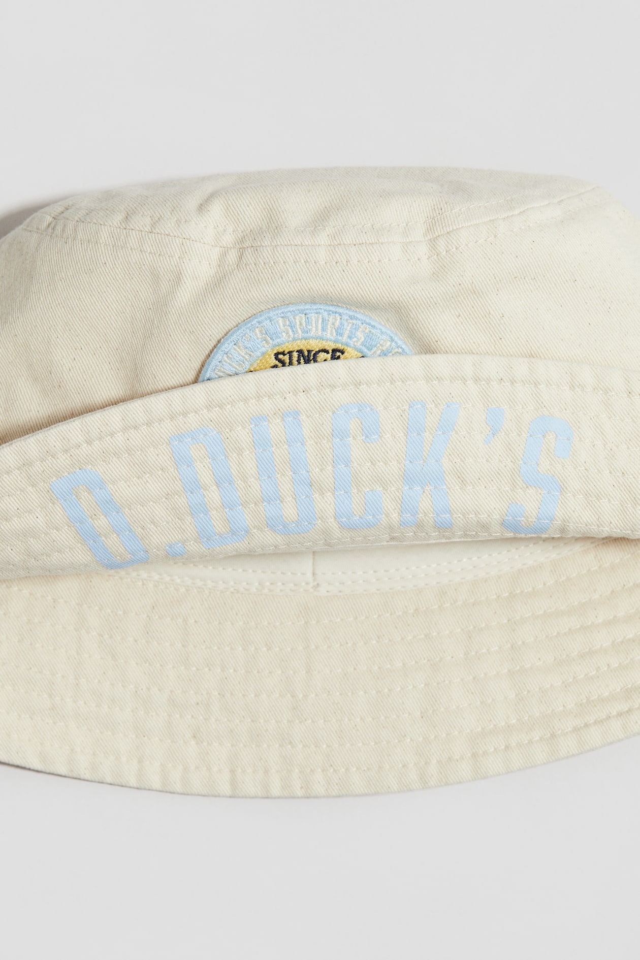 Motif-Detail Bucket Hat - Cream/Donald Duck - Kids | H&M US