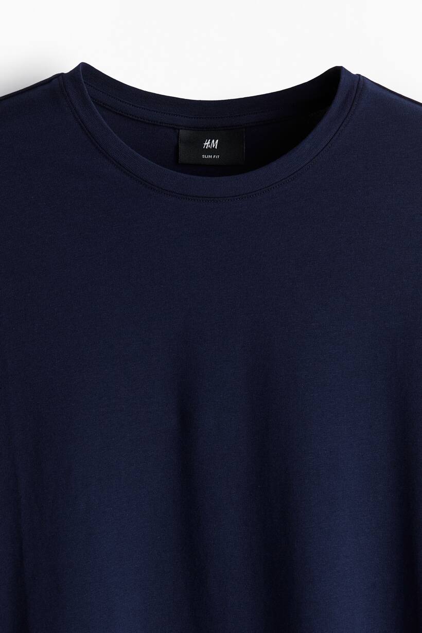 Men’s Black/gray 3-pack Slim Fit Jersey Shirts | H&M US