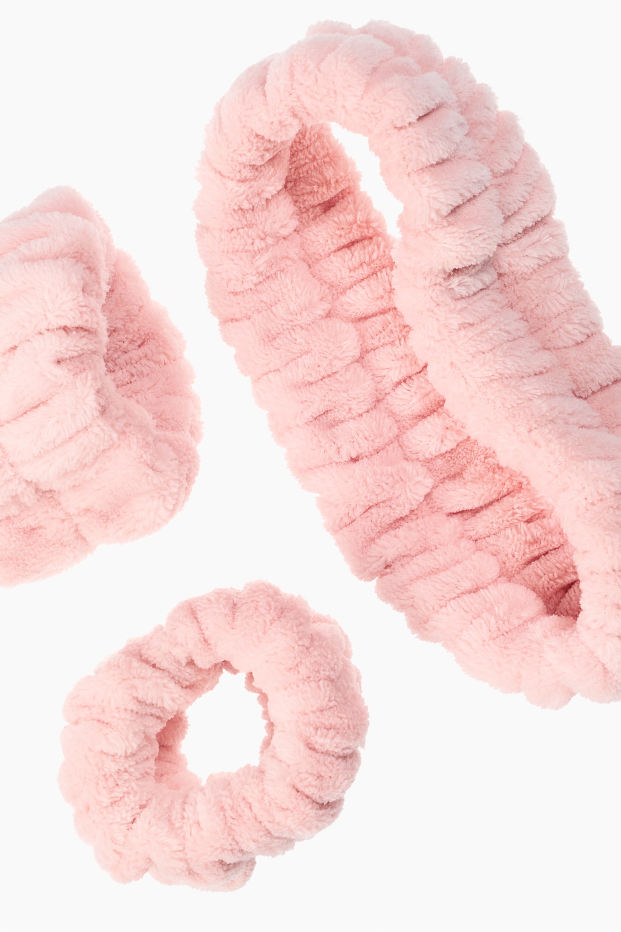 Make-up headband and wristband set - Light pink - Beauty all | H&M IN