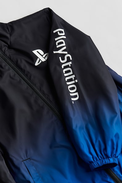 Print-motif windbreaker - Black/PlayStation - Kids | H&M GB
