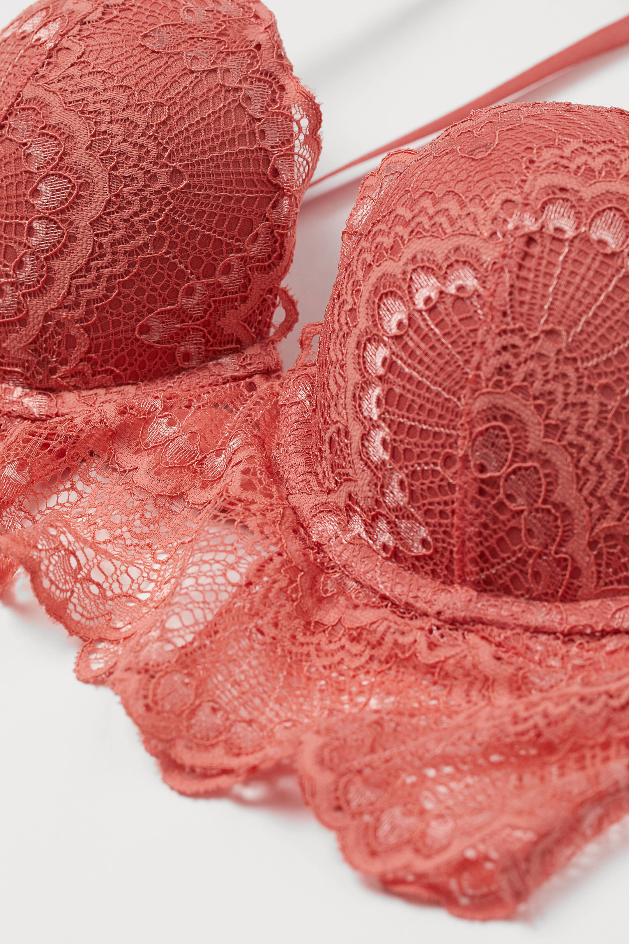 Super Push-up Bralette - Terracotta pink - Ladies | H&M CA