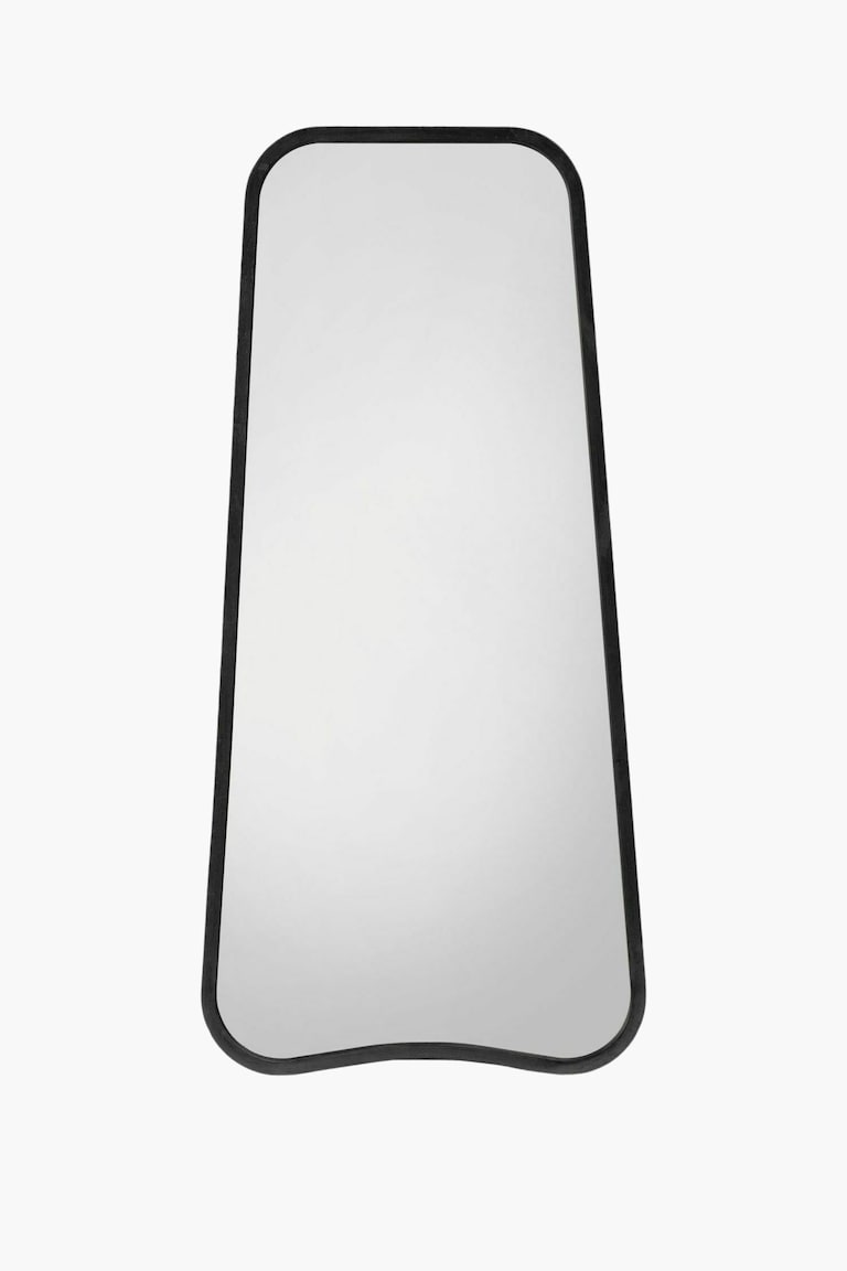 Black Curved Edge Long Mirror 56.5 X 123cm at H&M Home | H&M GB