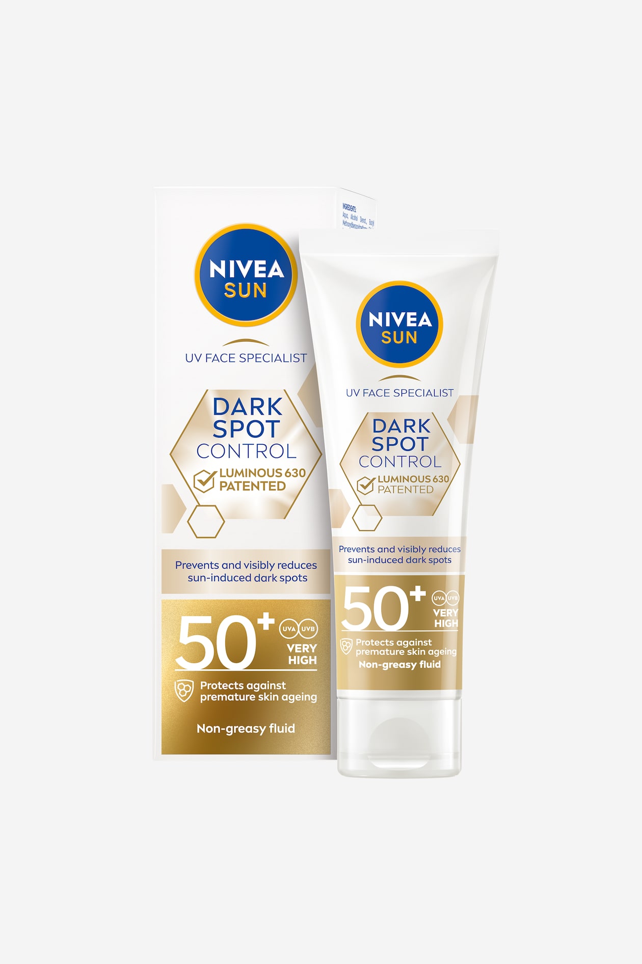 Uv Face Dark Spot Control Spf 50+ - Dark Spot Control Spf 50+ - NIVEA ...