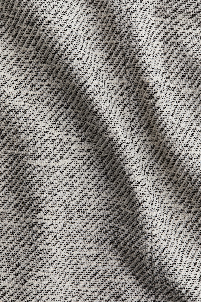 Textured-Weave Dress - Gray melange - Ladies | H&M US