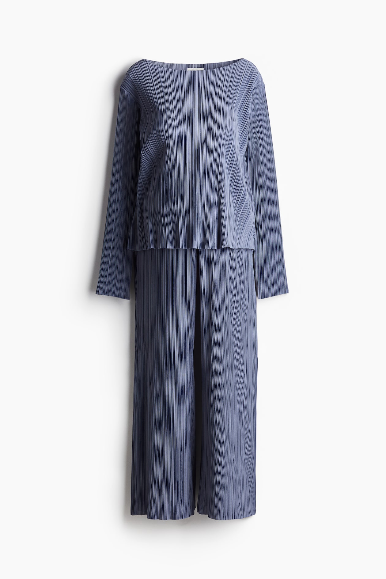 Women's Dusty blue MAMA 2-piece Plissé Set | H&M US