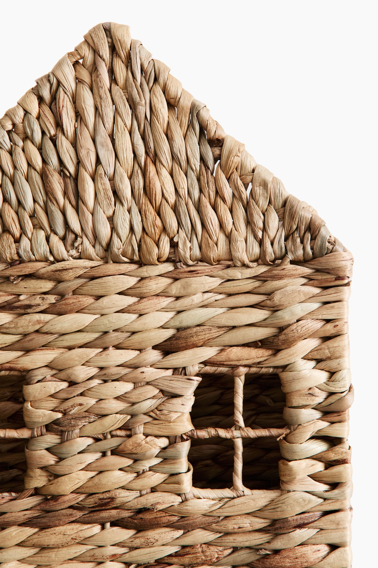 Beige House-Shaped Wall-Mounted Book Basket at H&M Home | H&M US