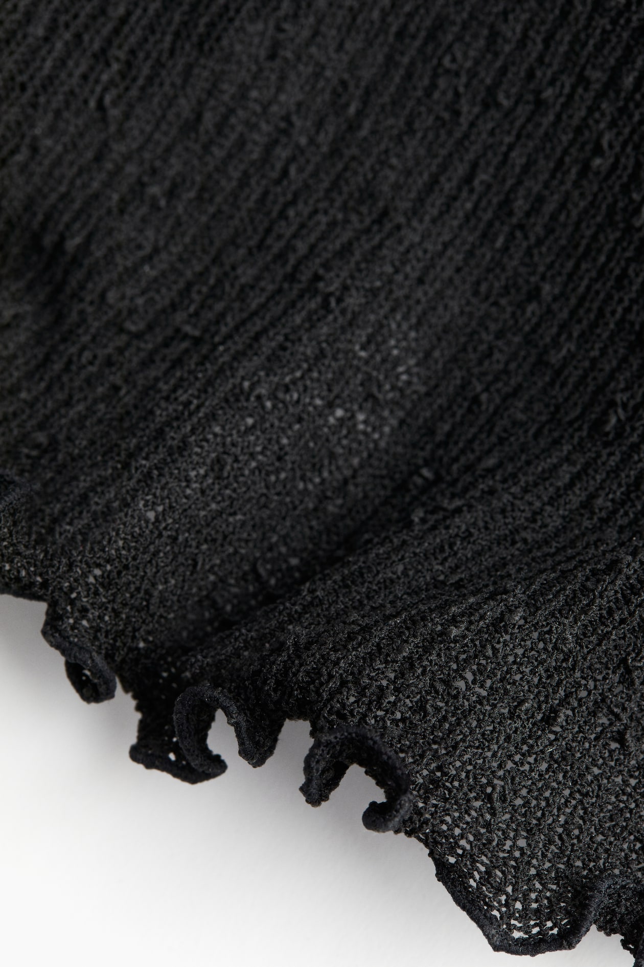 Strandkleid aus lockerem Strick - Schwarz - Ladies | H&M DE