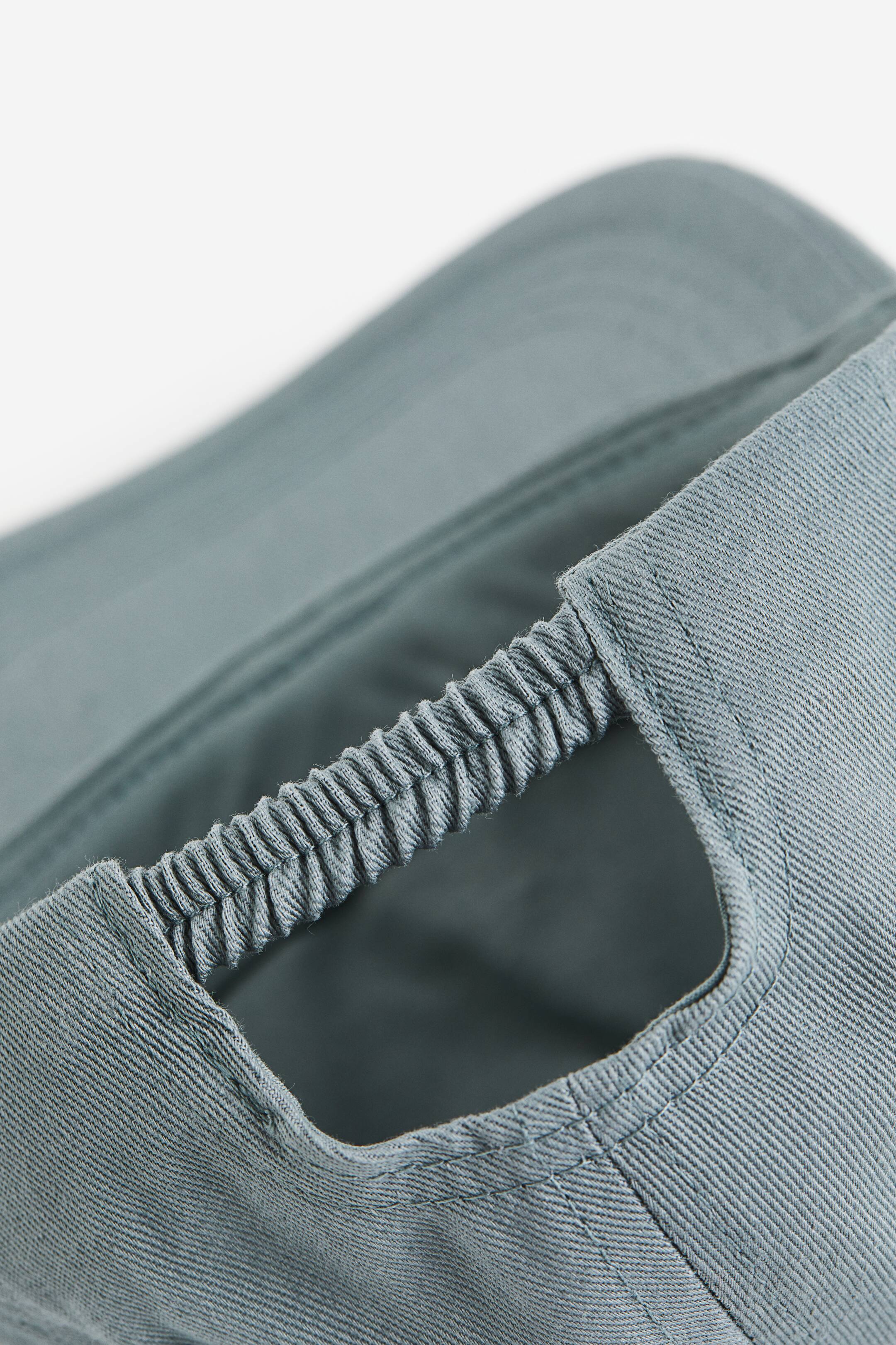 Embroidery-detail Twill Cap - Dusky green/Mickey Mouse - Kids | H&M PH