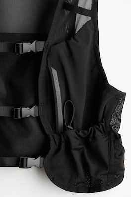 Women's Black Lightweight Running Vest | H&M US